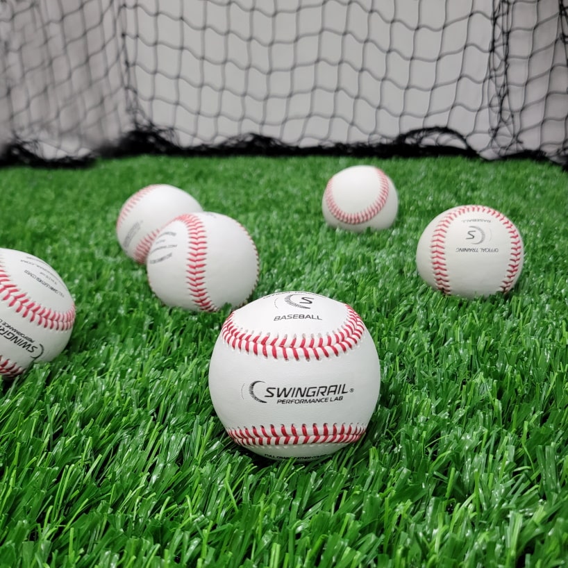 FULL-GRAIN LEATHER BASEBALLS – SWINGRAIL Swing Trainer